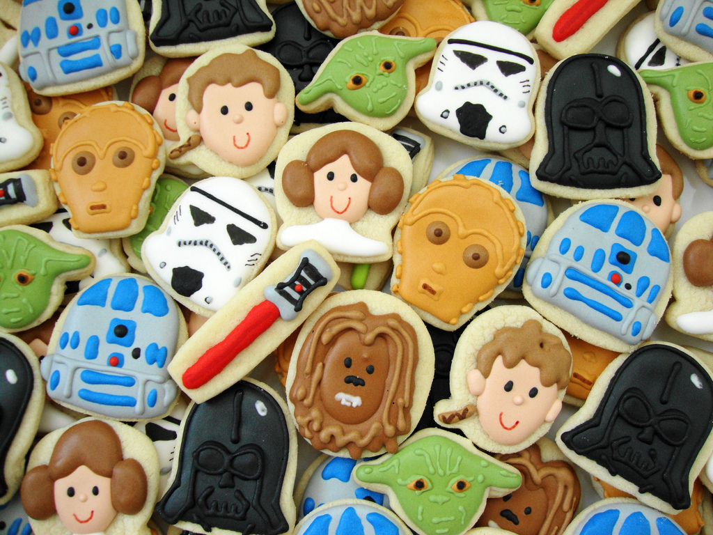 Mini-Star Wars Cookies - The Sweet Adventures of Sugar Belle