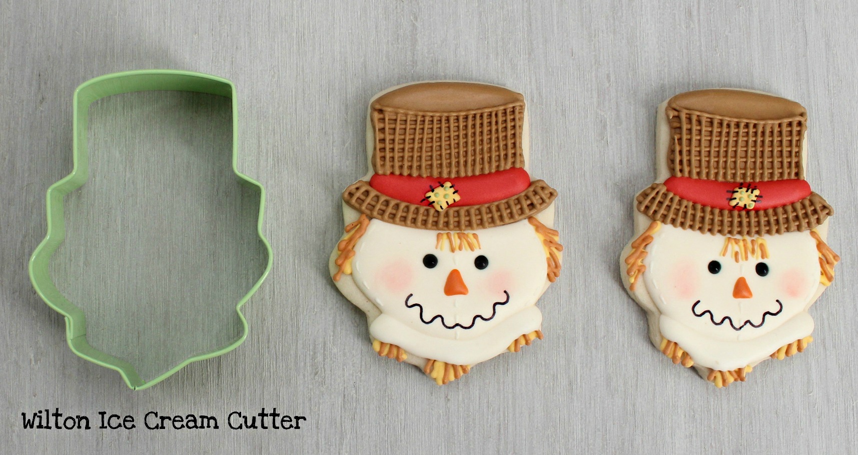 Cute Little Scarecrow Cookies - The Sweet Adventures of Sugar Belle
