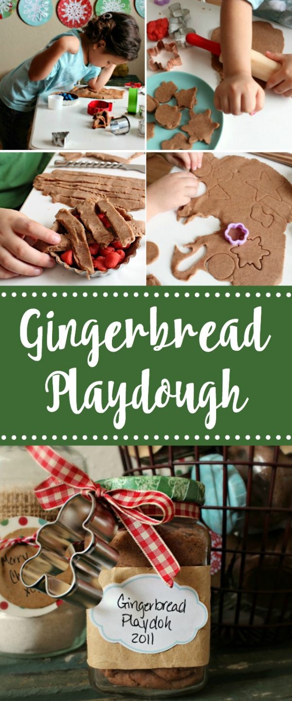 Gingerbread Playdough - The Sweet Adventures of Sugar Belle