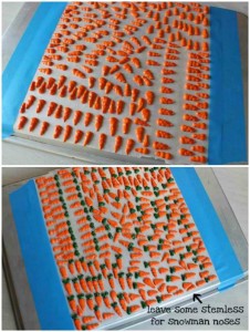 Royal Icing Accents {Carrots} - The Sweet Adventures of Sugar Belle