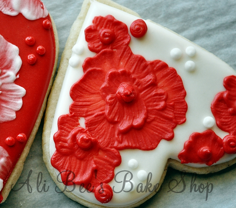 Brush Embroidery on Cookies by Ali-Bee's Bake Shop {Guest Post} - The ...