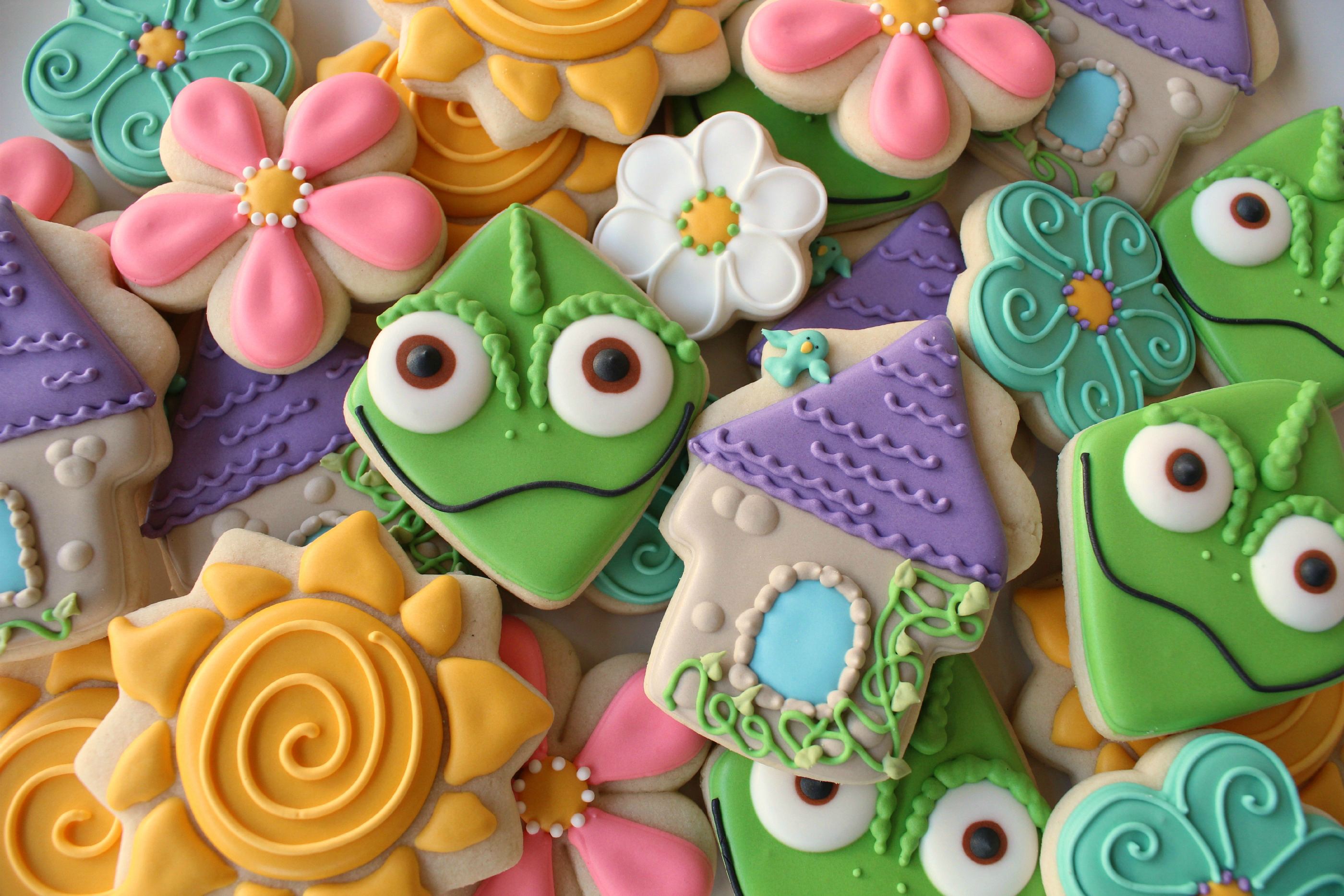 Tangled Cookies That YOU Can Make! - The Sweet Adventures of Sugar Belle