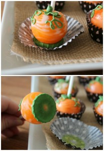 Pumpkin Lollipops - The Sweet Adventures of Sugar Belle