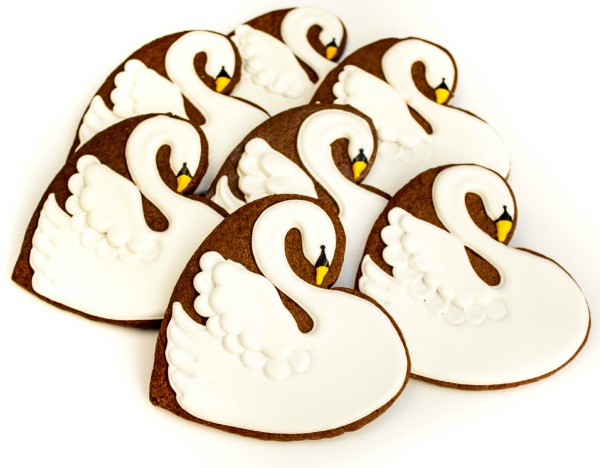 The Twelve Days of Christmas Cookie Project, Seven Swans a Swimming ...