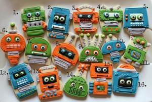 Creative Robot Cookies - The Sweet Adventures of Sugar Belle