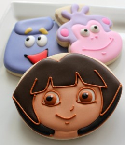 Dora Cookies Simplfied - The Sweet Adventures of Sugar Belle