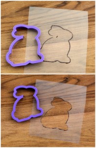 Vintage Floral Bunny Cookies and a Free Printable Kopykake Template ...