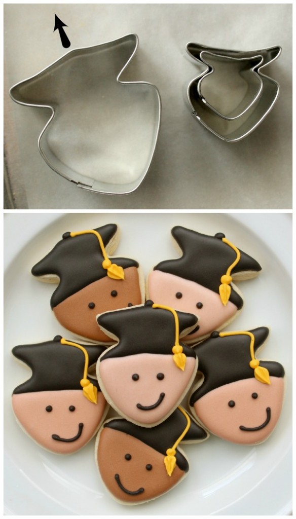 Miniature Graduation Cookies - The Sweet Adventures of Sugar Belle