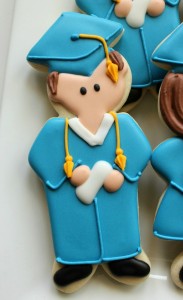 Standing Graduate Cookies - The Sweet Adventures of Sugar Belle