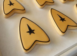 Simple Star Trek Cookies - The Sweet Adventures of Sugar Belle