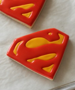 Superman Cookies - The Sweet Adventures of Sugar Belle