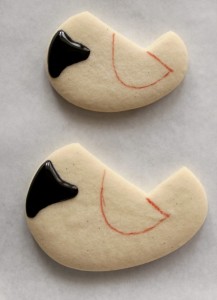 Decorated Cardinal Cookies - The Sweet Adventures of Sugar Belle