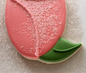 Decorated Rose Cookies - The Sweet Adventures of Sugar Belle