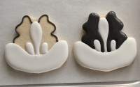 Skunk Face Cookies - The Sweet Adventures of Sugar Belle