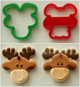 Decorated Moose Cookies - The Sweet Adventures of Sugar Belle
