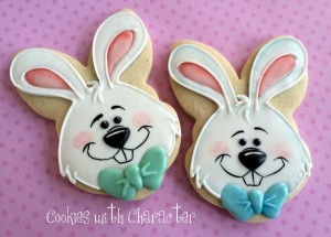 Easter Bunny Cookies with Cookies with Character {Guest Post} - The ...