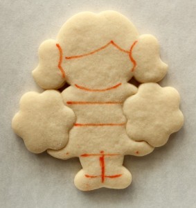 Decorated Cheerleader Cookies - The Sweet Adventures of Sugar Belle