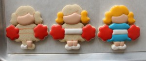 Decorated Cheerleader Cookies - The Sweet Adventures of Sugar Belle