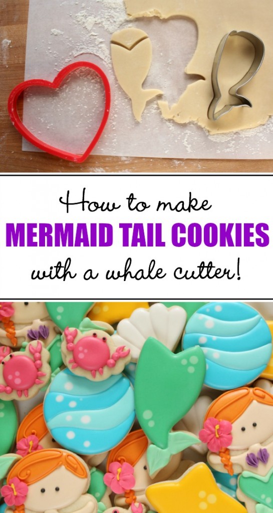 How to Make Mermaid Tail Cookies in Four Easy Steps - The Sweet ...