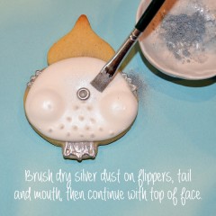 Christmas Puffer fish Cookies with The CookieMonger - The Sweet ...