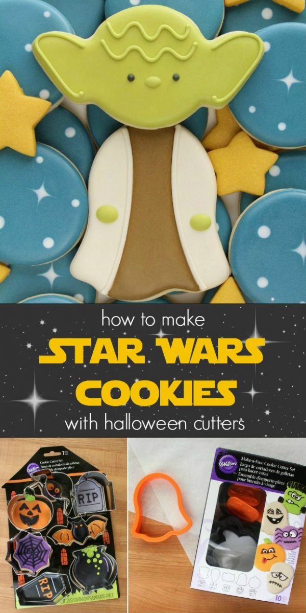 Simple Decorated Yoda Cookies - The Sweet Adventures of Sugar Belle